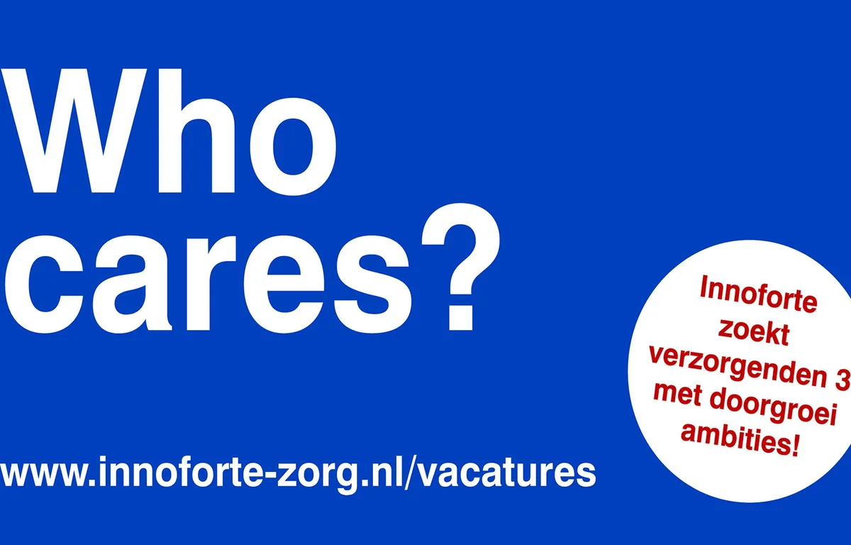 Innoforte is op zoek naar een Verzorgende IG voor Zorg aan Huis