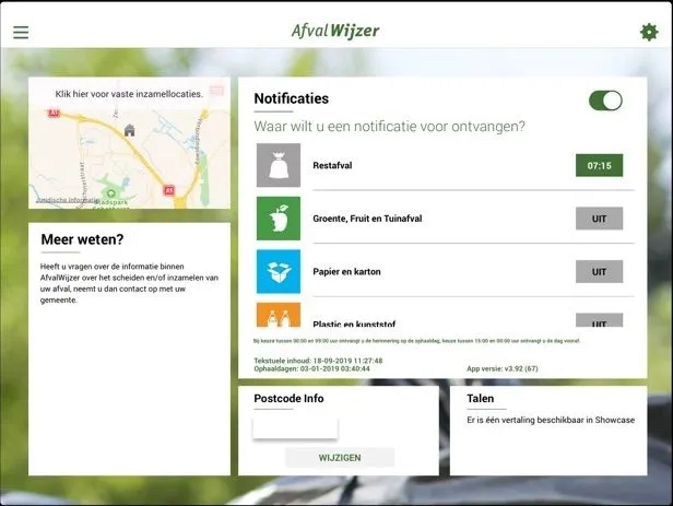 Afvalwijzer 2025 is vanaf 30 december beschikbaar