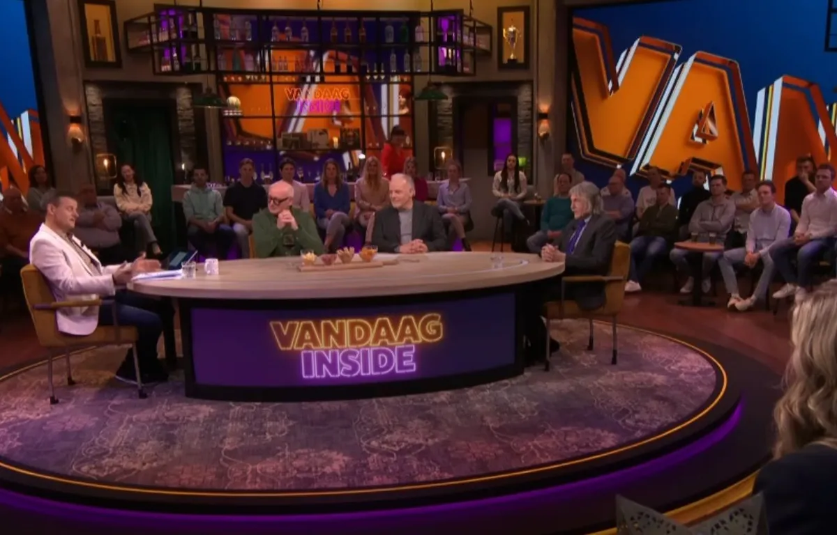 Vandaag Inside verbaast iedereen met tafelgast: ''Hij is hier vanavond''