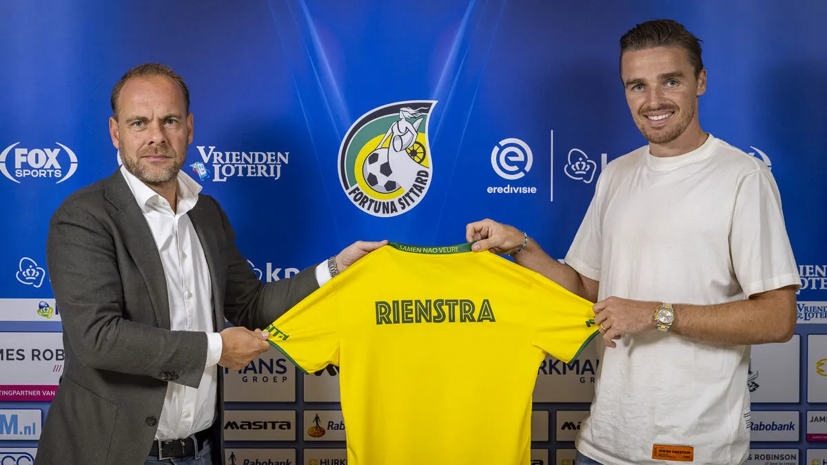 Fortuna Sittard lijft ook Ben Rienstra in