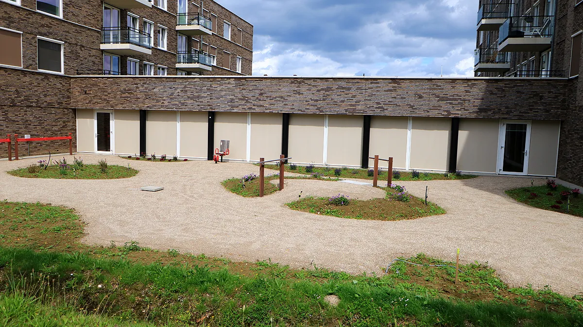 Beweeg- en leeftuin Hof van Serviam krijgt vorm