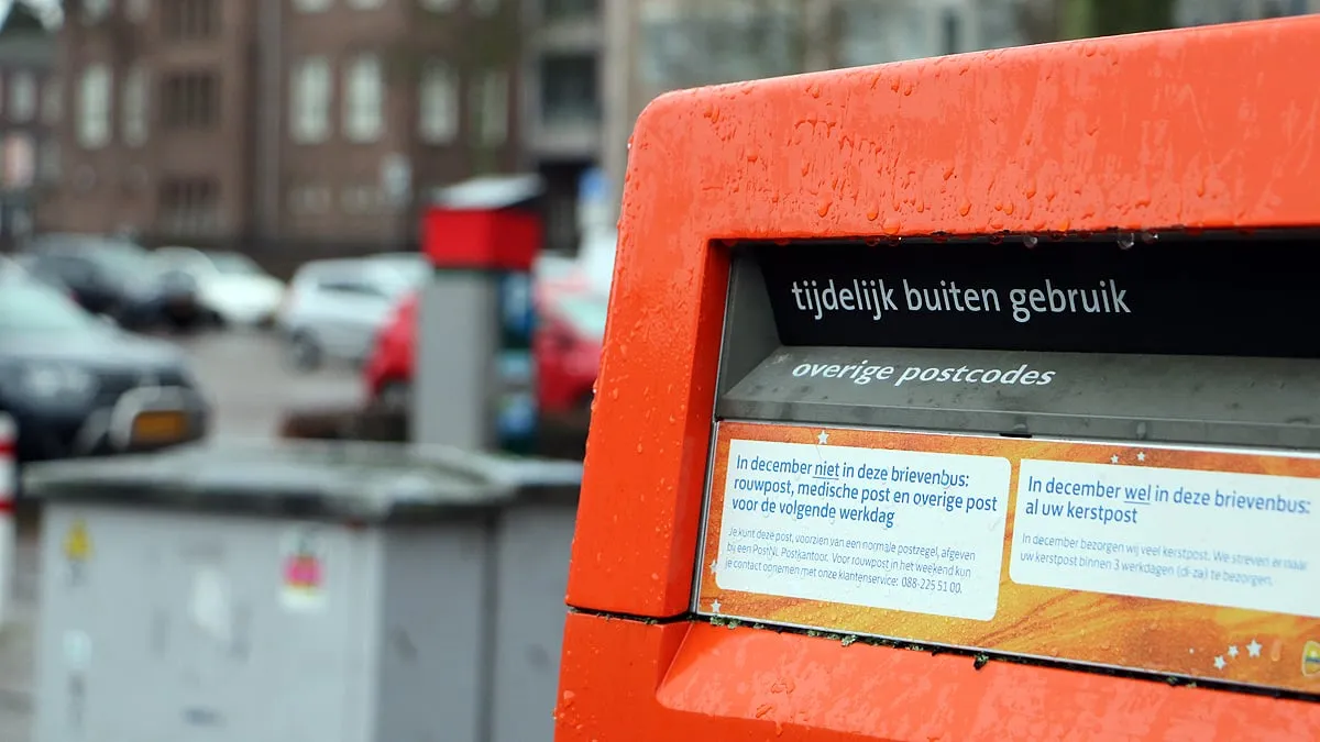 Brievenbussen van PostNL kunnen snel weer gevuld worden