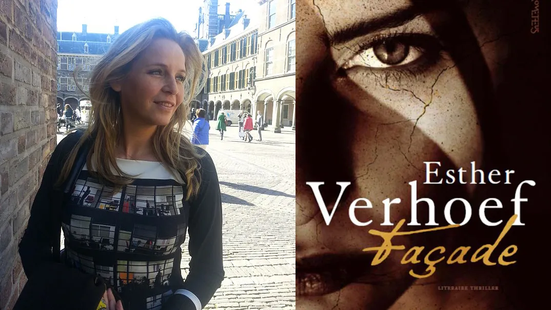 Schrijfster Esther Verhoef op bezoek bij Krings