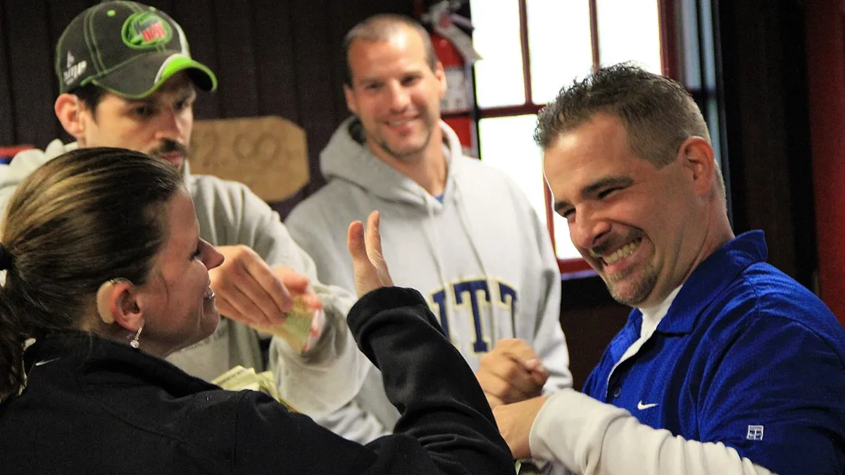 Gebarentaal bij café 't Duvelke