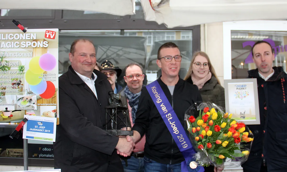 Jan van Rooij uitgeroepen tot Koning van Sint Joep 2019