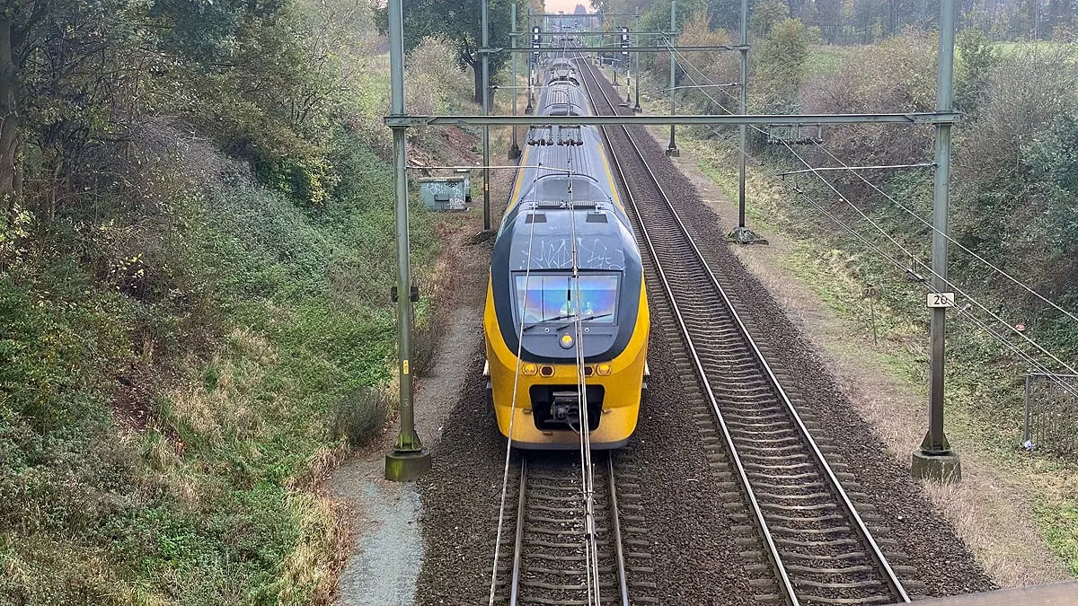 Eerste week 2022 's avonds treinuitval NS en Arriva