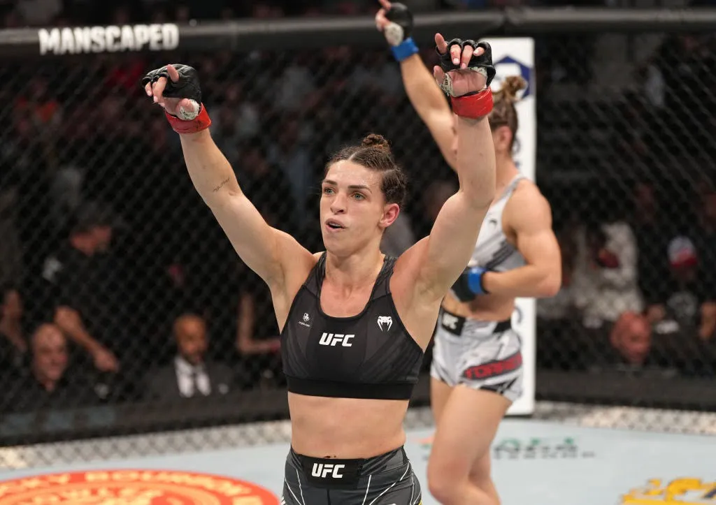 UFC-stjernen Mackenzie Dern vejes før kamp: Nu er videoen gået viralt