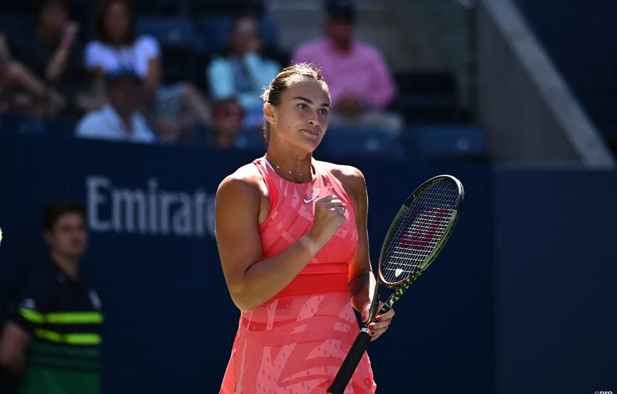 Aryna Sabalenka retrieves smashed racket for fan after US Open defeat