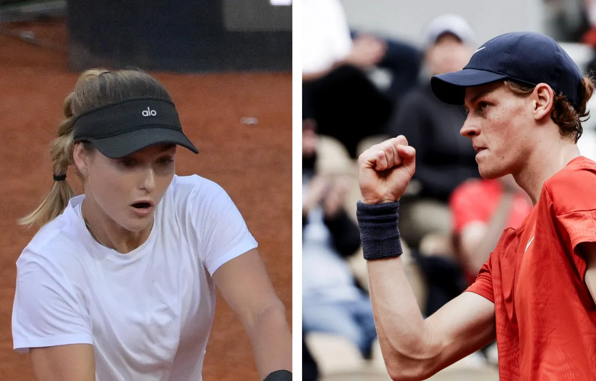 The next tennis power couple? Anna Kalinskaya spotted in stands ...