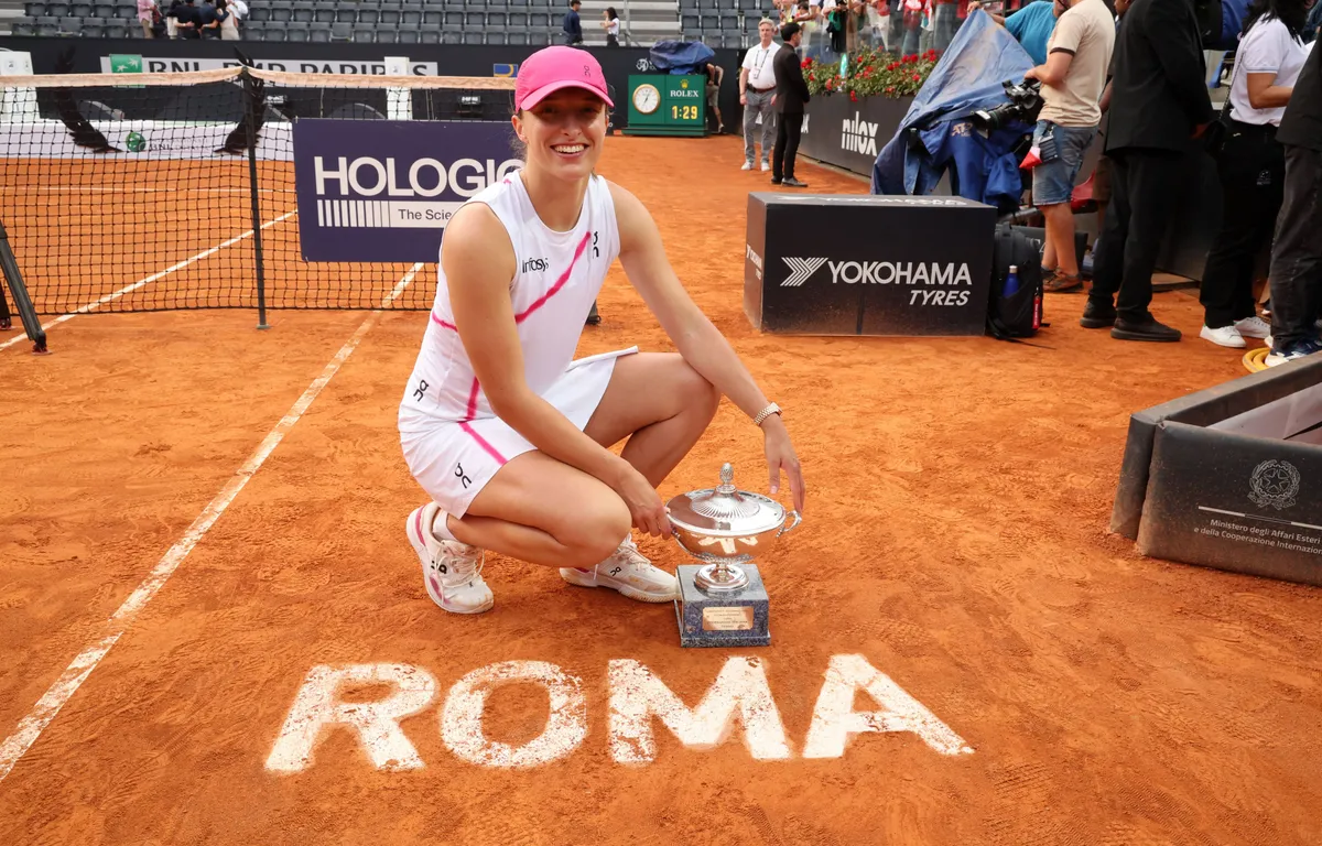 The Queen of Clay: Iga Swiatek became fifth to achieve the 'Dirtball ...