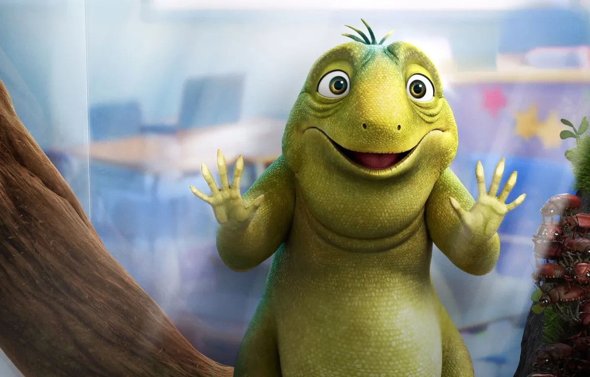 Adam Sandler schittert als 74-jarige bejaarde hagedis in de nieuwe ...