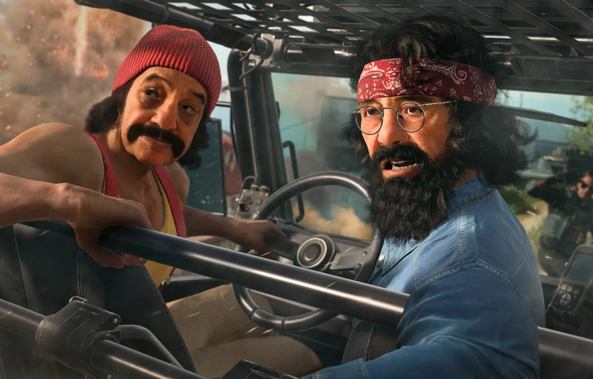 Het iconische duo Cheech en Chong zal binnenkort speelbaar zijn in Call ...