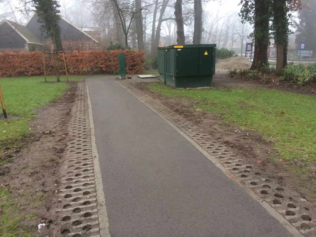 Veilig wandelpad van Erve Mensman naar het centrum van Geesteren