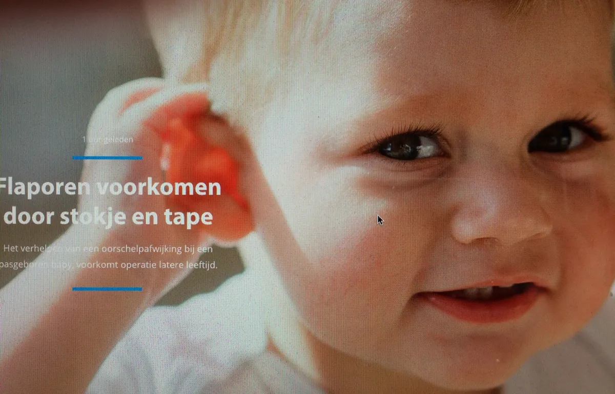 Flaporen voorkomen door stokjes en tape