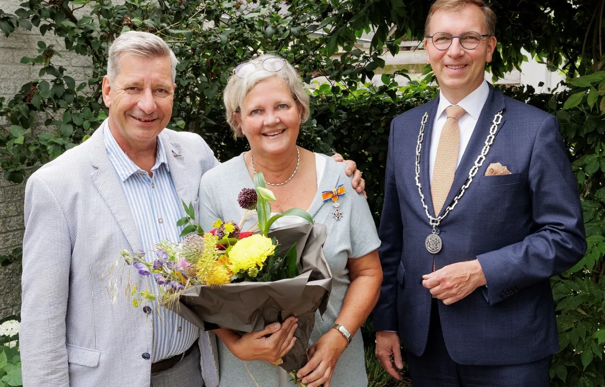 Marja van der Krans- van der Schuit krijgt onderscheiding
