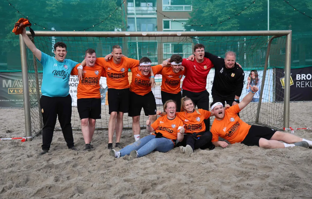 DBS wint G-Beach Soccer en is kampioen van Brabant