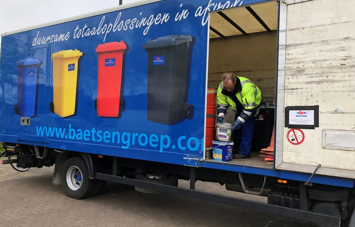 Inzameling klein chemisch afval