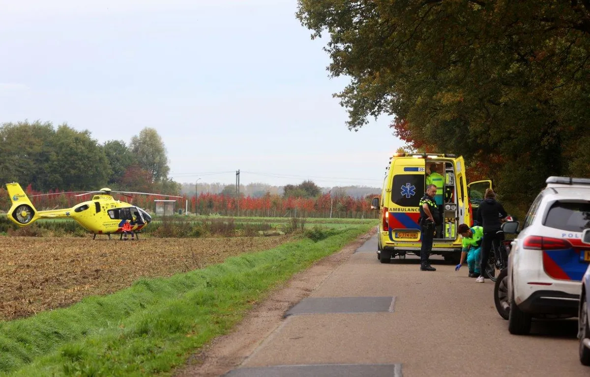 Ruiter zwaargewond door val van op hol geslagen paard