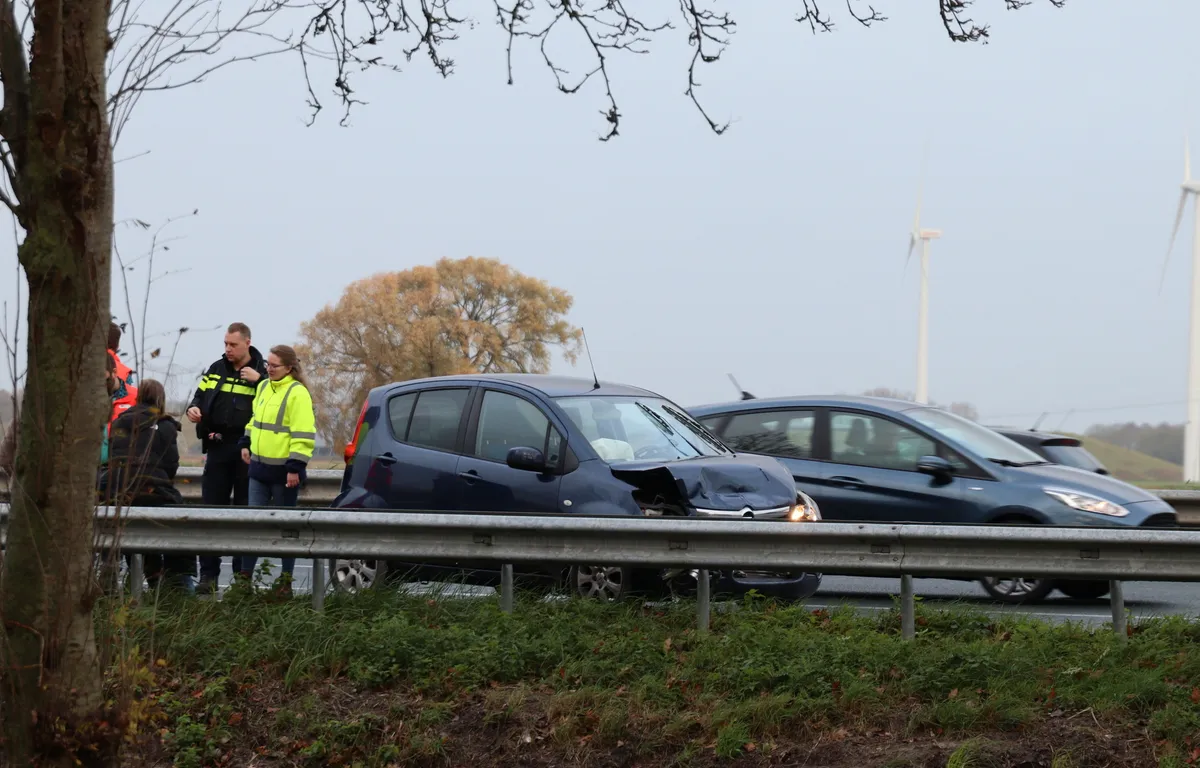 Ongeval A59 bij Waalwijk