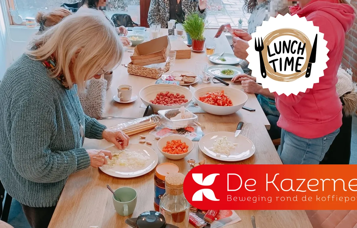 Samen lunchen in De Kazerne