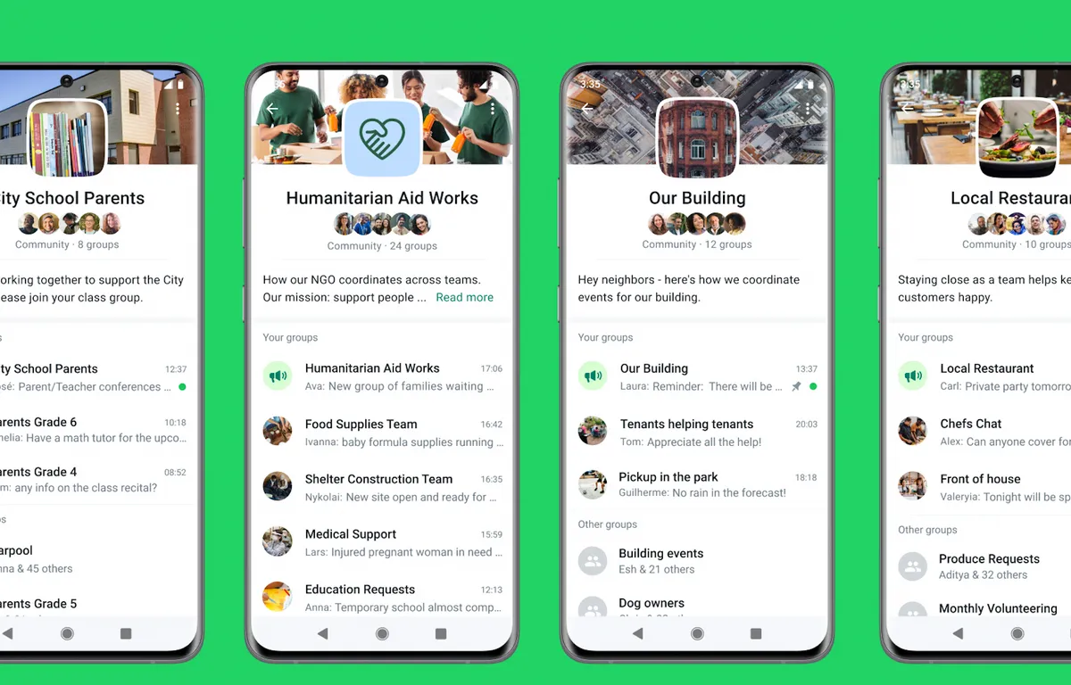 Whatsapp komt met community-functie waarmee je groepen kan bundelen