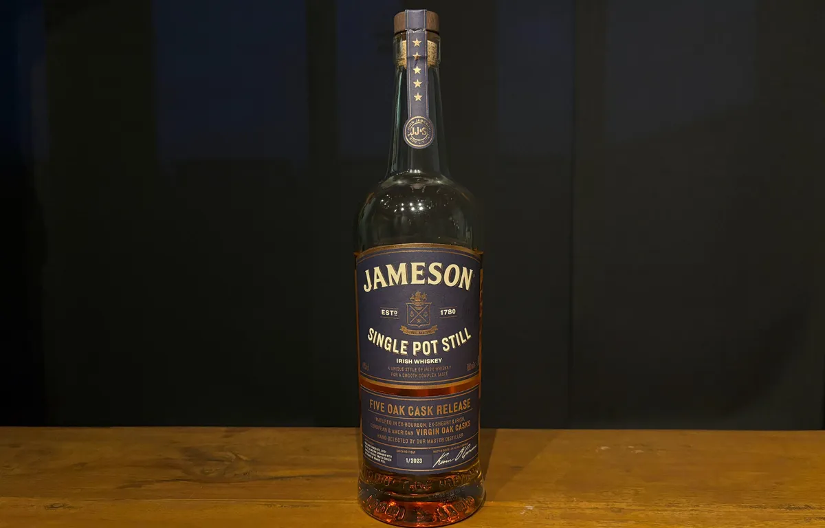 Jameson Single Pot Still Five Oak Cask Whiskey Review