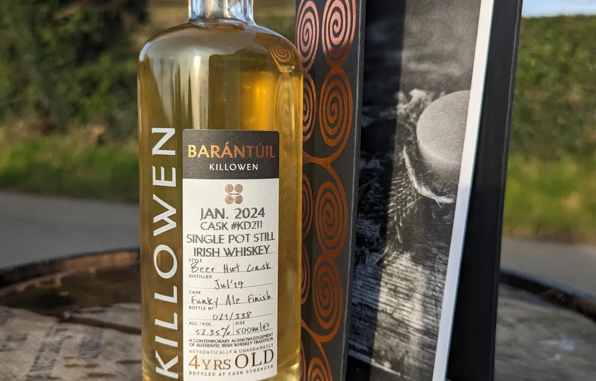 Killowen whiskey variant voor bierliefhebbers op de markt gebracht