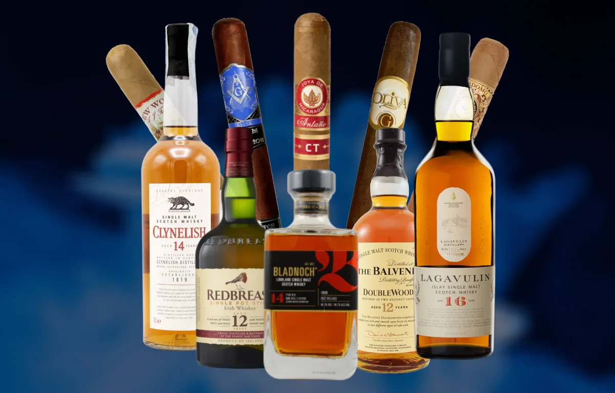 Top 5 beste sigaren mét whisky