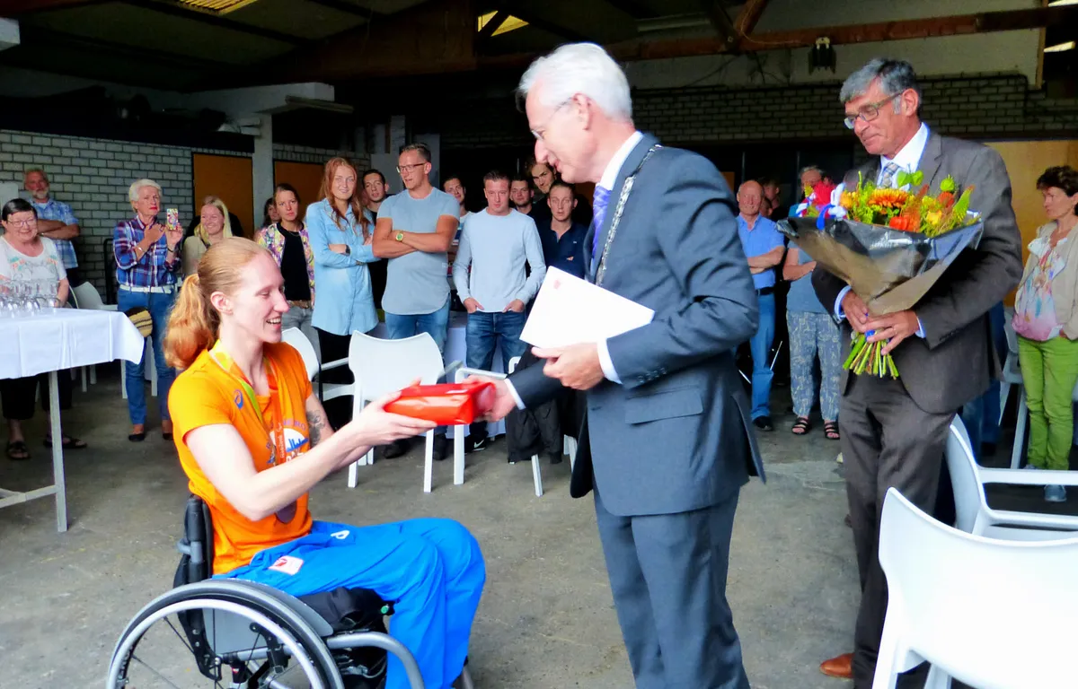 Surpriseparty voor Wijchense paralympiër Ilse Arts