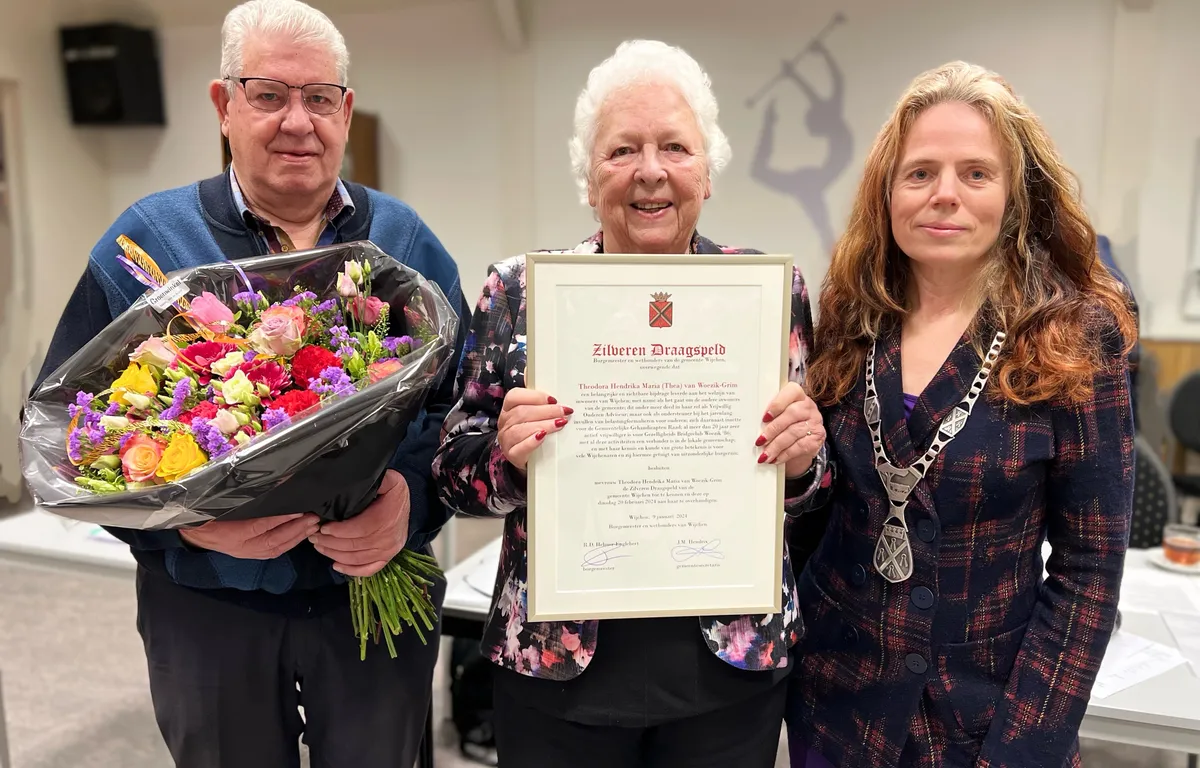 UPDATE: Zilveren Draagspeld Thea van Woezik-Grim
