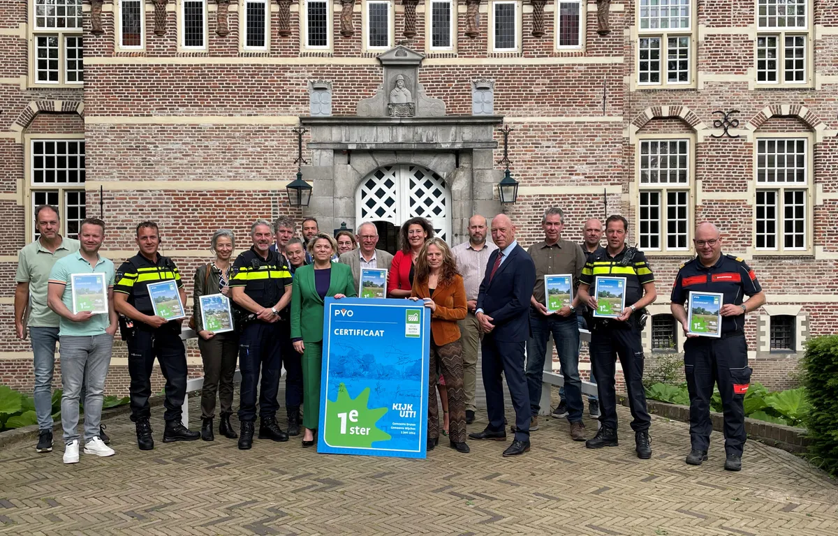 Certificaat Veilig Buitengebied voor gemeente Wijchen