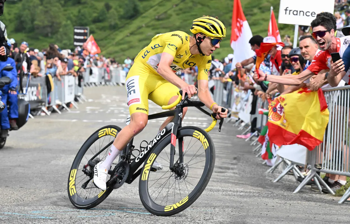 Did Tadej Pogacar ride his own 'Vingegaard time trial' in the Pyrenees ...