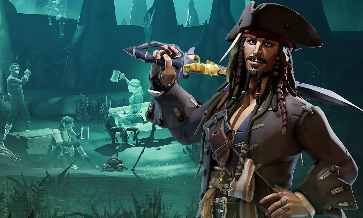 Jack Sparrow update is gestrand in Sea of Thieves
