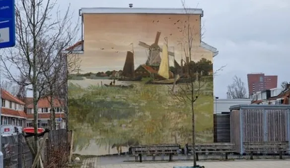 Inzameling voor elfde Monet op de muur in Zaandam