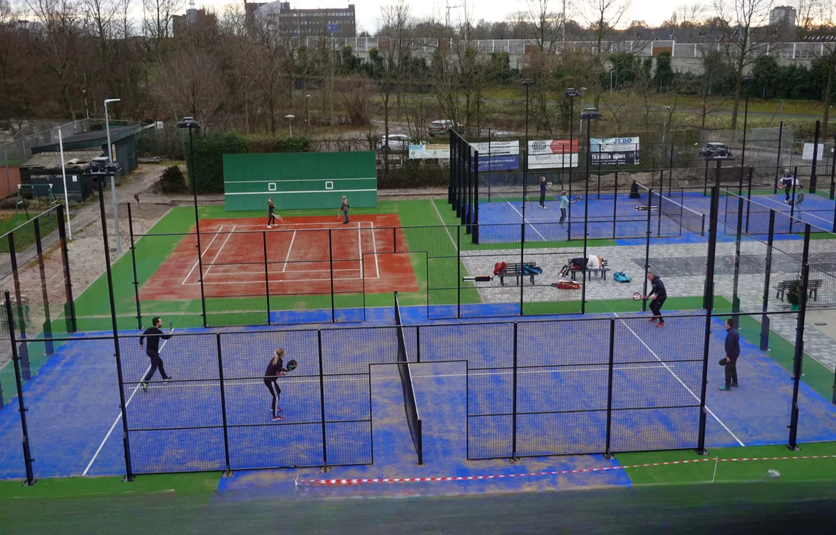 Nieuwe Padelbanen bij ALTV