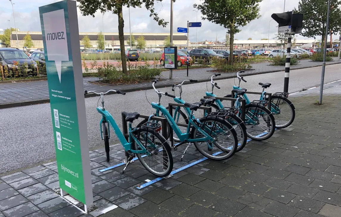 Zwolle start pilot in het stationsgebied met speciale parkeerplaatsen ...