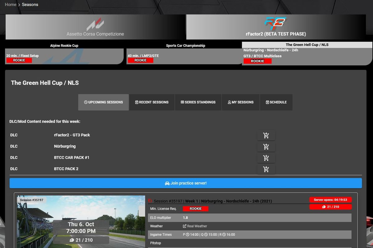 Low Fuel Motorsport zet eerste stappen naar integratie rFactor 2