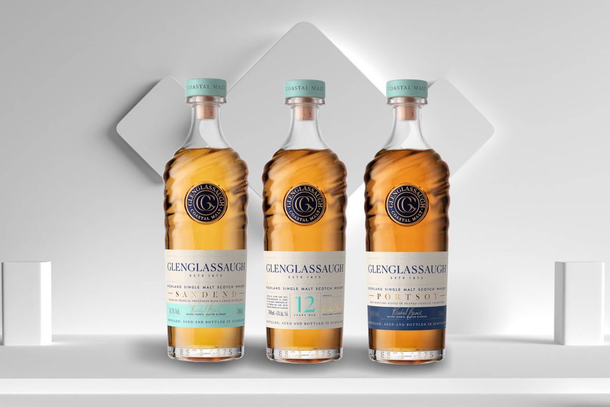 Nieuwe core range van Glenglassaugh’s met een age statement whisky