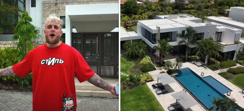 Binnenkijken in de nieuwe villa van YouTuber / bokser Jake Paul ... Binnenkijken in de nieuwe villa van YouTuber / bokser Jake Paul ...