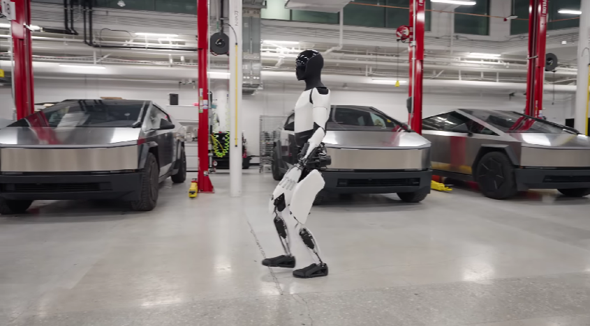 Tesla onthult nieuwe versie van hun robot, die kan dansen en eieren ...