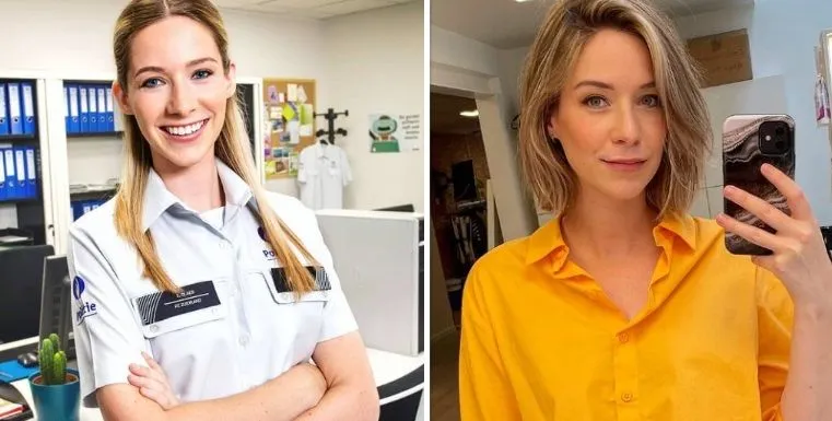 Buurtpolitie-actrice Lisa Gerlo hangt haar politie-uniform in de kast ...
