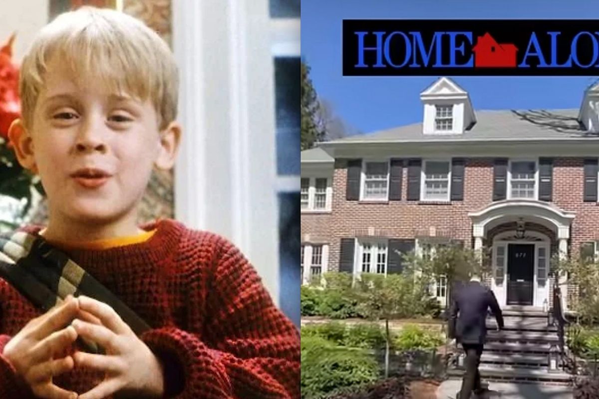 Iconisch ‘Home Alone’-huis, met bioscoop en fitness, staat te koop voor ...