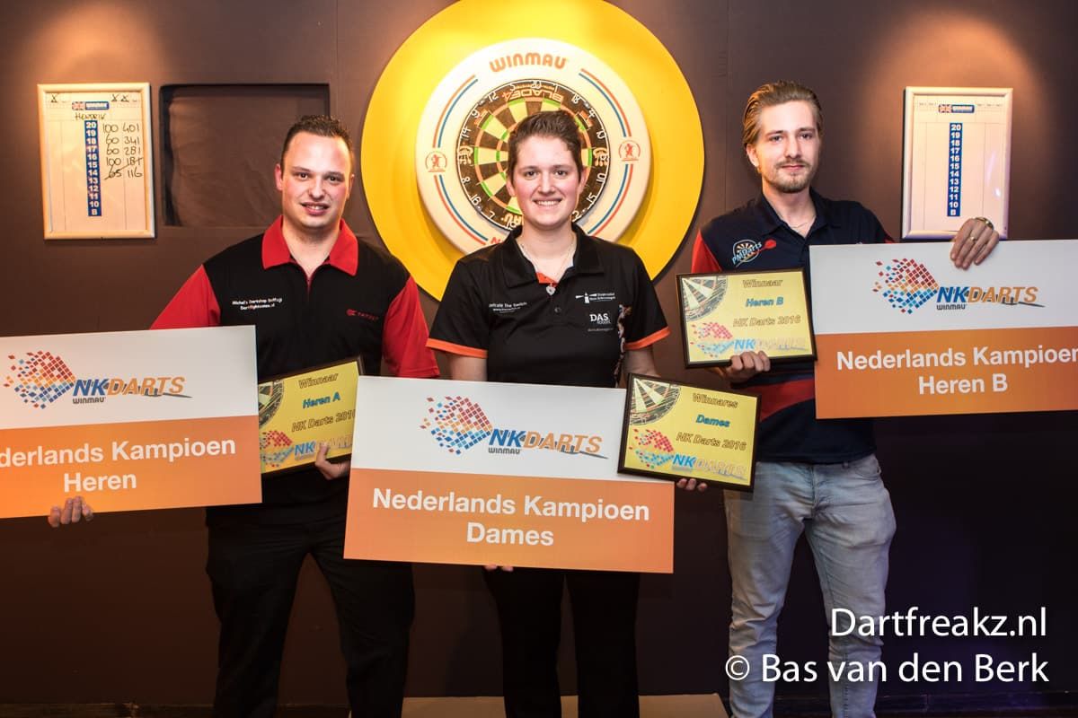 NK'16 Hendrik Tooren, Sharon Prins en Marco Bruggeman zijn kampioen
