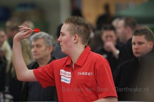 Jimmy Hendriks met O'Shea in de koppel finale England Classic
