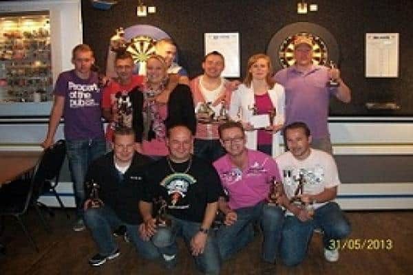 Patrick Hendriks wint donderdagranking ENC Darts 1e helft 2013