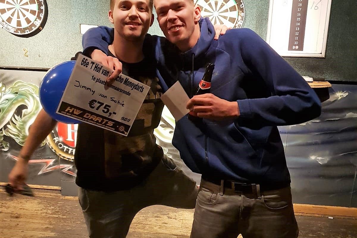 Jimmy van Schie winnaar 66e Café ’T Hof van Jericho Moneydarts