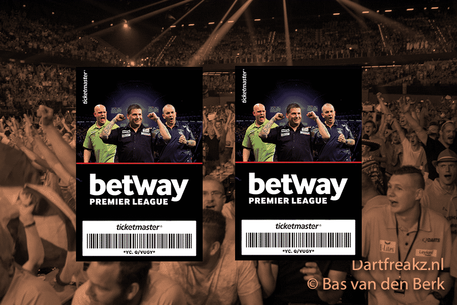 Dartfreakz en Betway: Win de laatste 2 Premier League Ahoy tickets