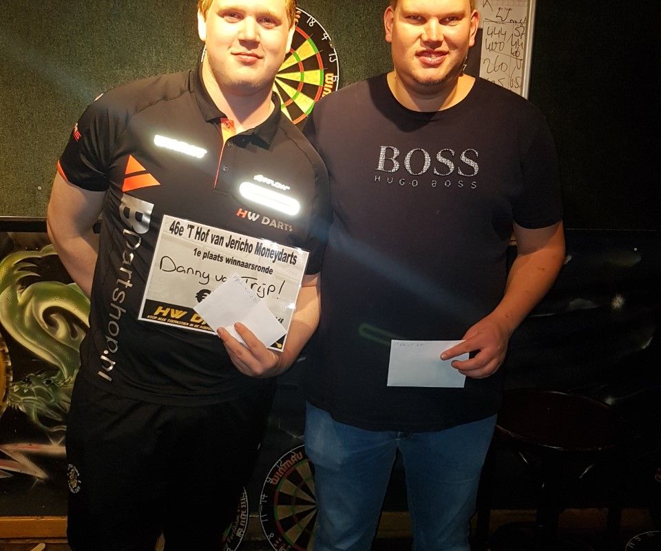 Danny van Trijp winnaar 46e Café ’T Hof van Jericho Moneydarts