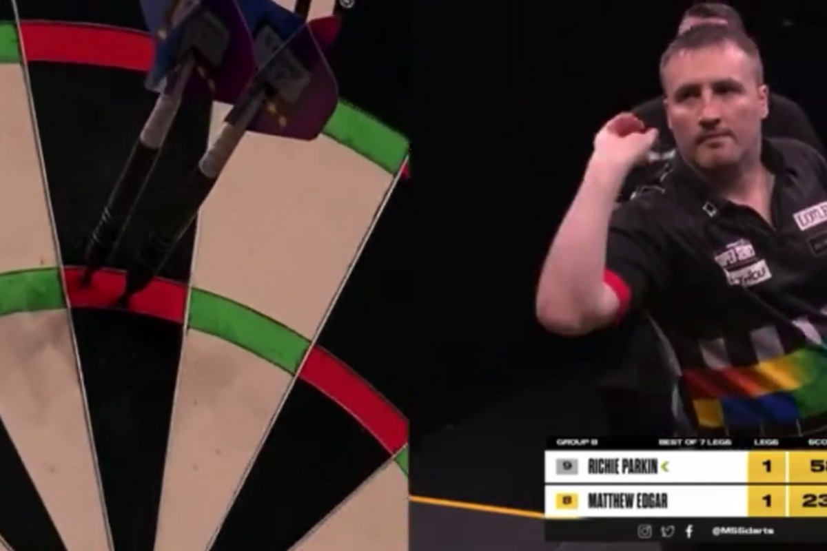 VIDEO: Matthew Edgar introduceert nieuwe komische viering van een 180-er