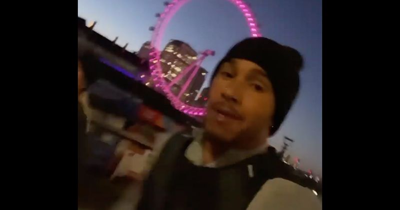 Lewis Hamilton bereidt zich voor op nieuw F1-seizoen met personal trainer